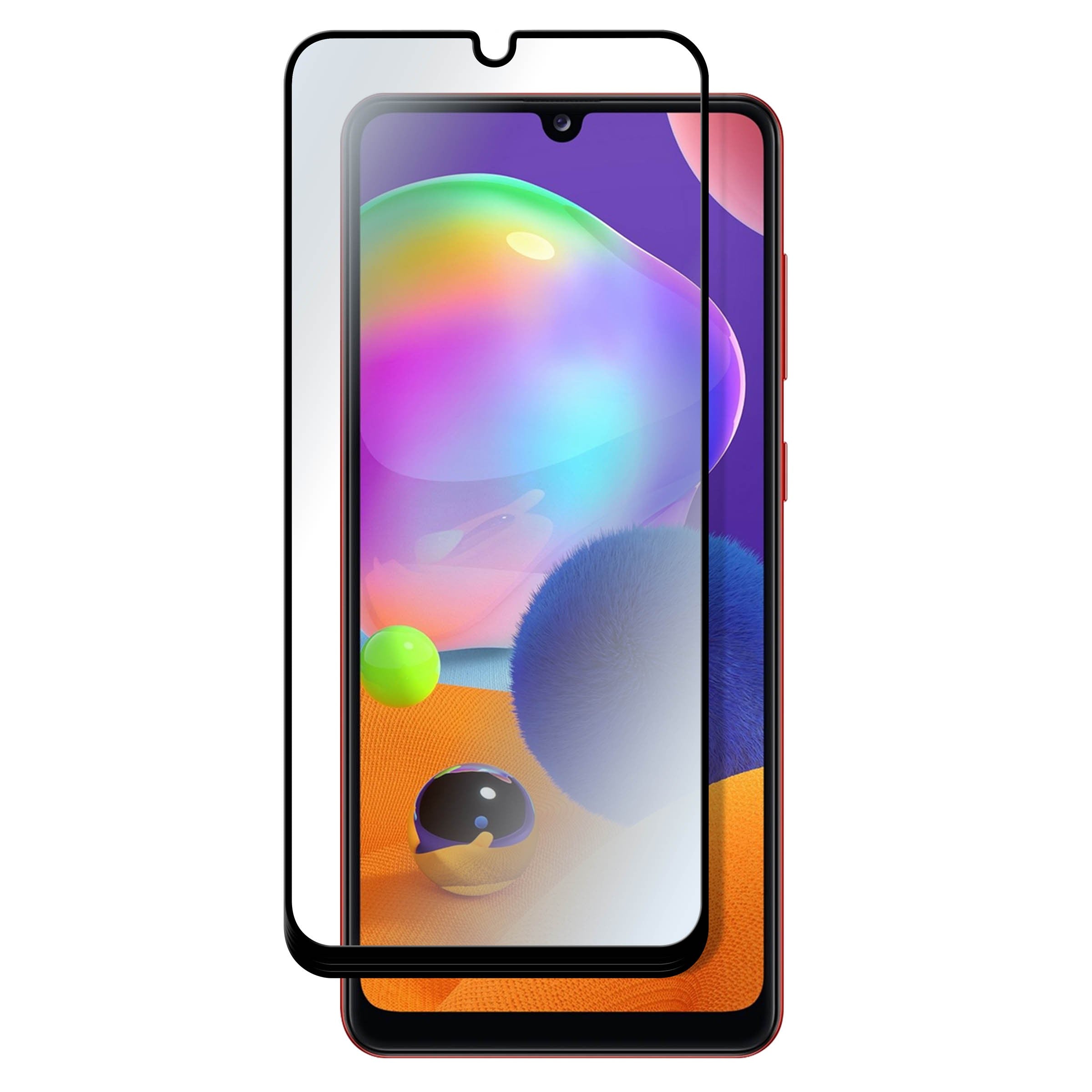 Samsung Galaxy A31 Screen Protector 10D Tempered Glass Full Glue / Cov ...