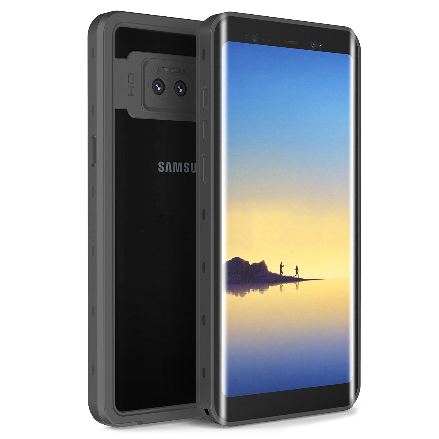 Samsung Galaxy Note 8 Shellbox Extreme Waterproof Clear Dot Case – The ...